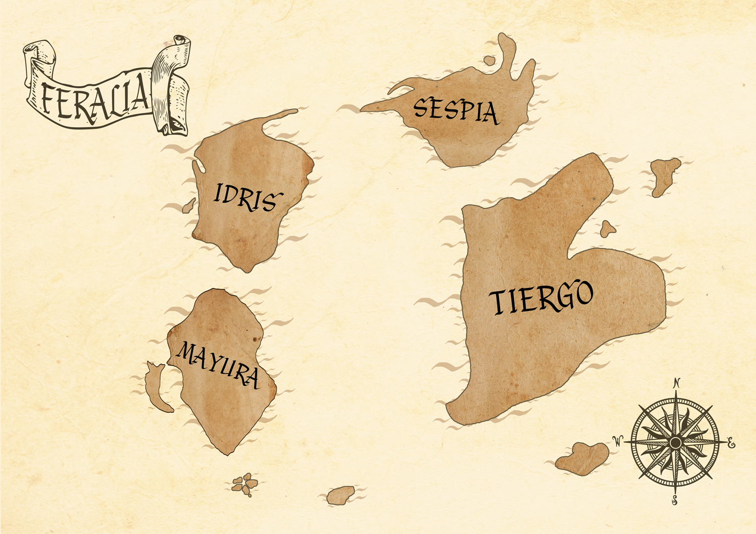 Feralia feature: world map reveal | Feralia – Home of the Feralia ...